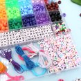 28-grid pony bead bucket beads for making bracelets, fun DIY children's ...