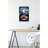 DC Comics Video Game - DC Universe Online - Key Art Wall Poster with ...