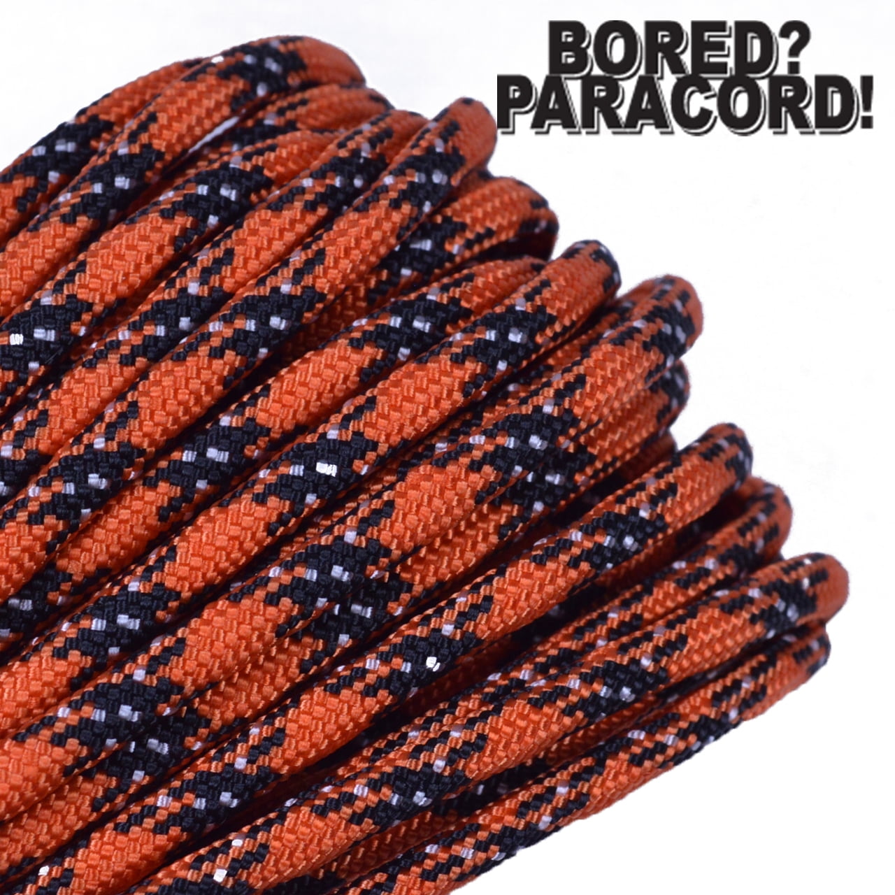 Bored Paracord Brand 550 lb Type III Paracord - General Lee 1000 Feet ...