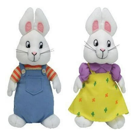 TY Beanie Babies - MAX & RUBY the Rabbits (Nick Jr. - Set of 2 ...