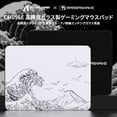 ATTACK SHARK CM05SE Glass Gaming Mouse Pad,16.14x12.20 in Tempered ...