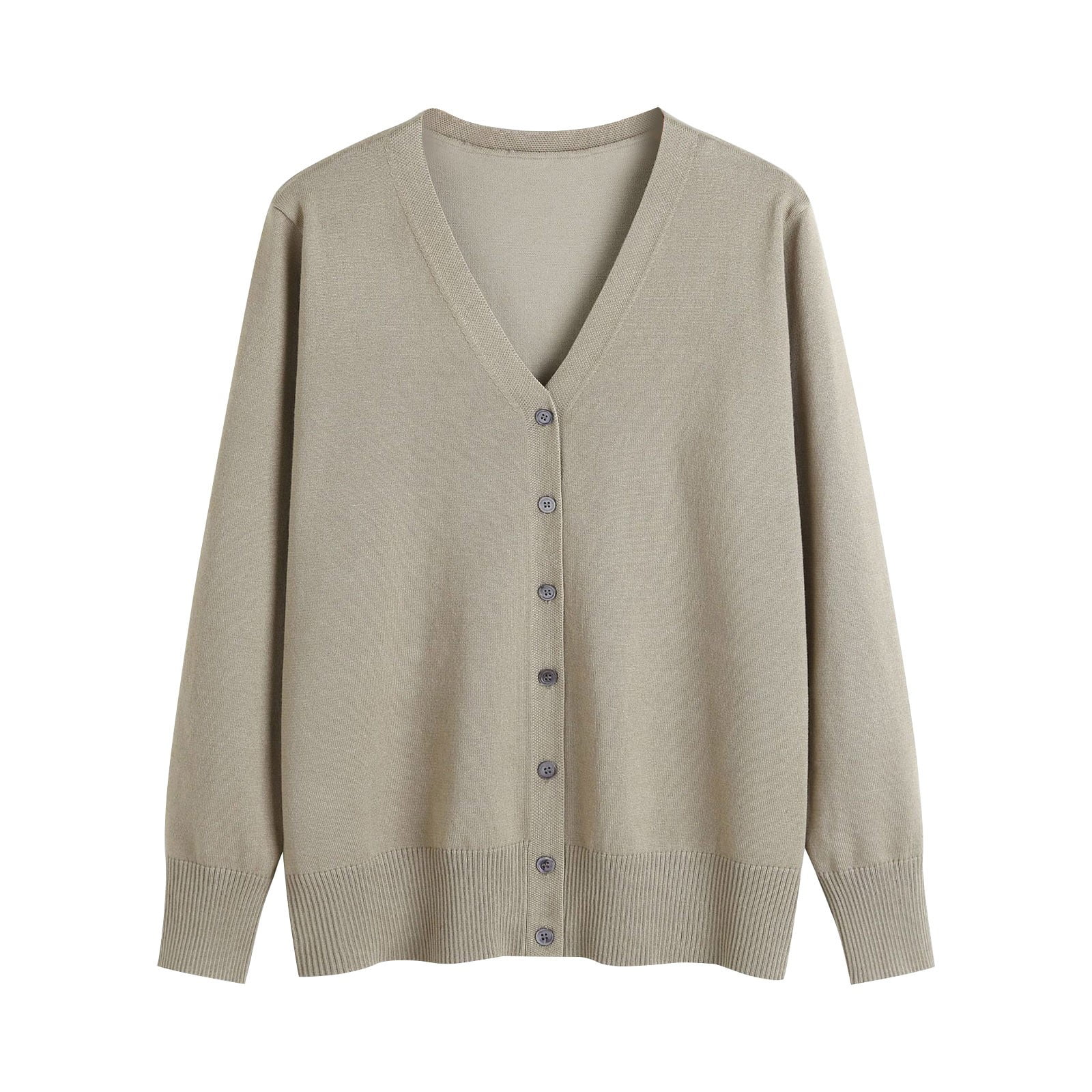 Click here for Manxivoo Ladies Buttoned Cardigan Sweater In Merce... prices