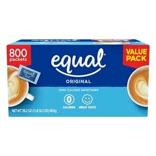 Equal Salted Caramel Flavored Zero Calorie Sweetener (80 Packets ...