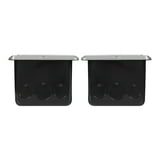 Miumaeov 2Pcs Pop-Up Floor Sockets Hidden Sockets Floor Mount Indoor ...