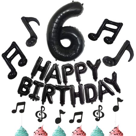 Musical Notes Party Decorations,suitable for Tik Tok,Rock Star,Karaoke ...