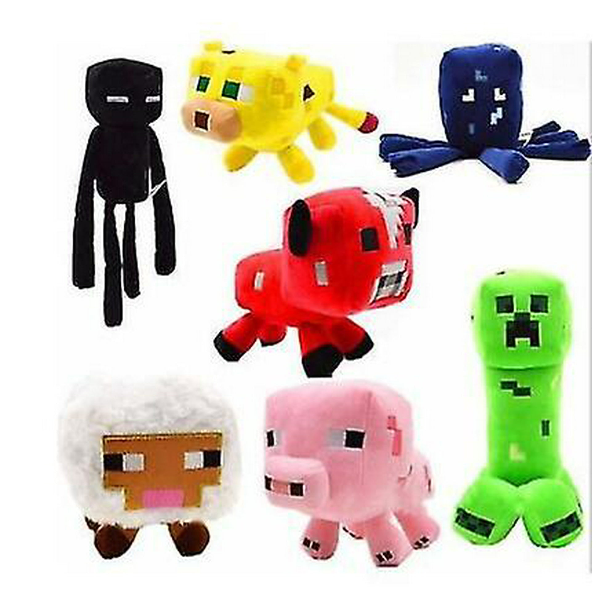Click here for Zmleve 7pcs Minecraft Pluche Speelgoed Creeper Knu... prices