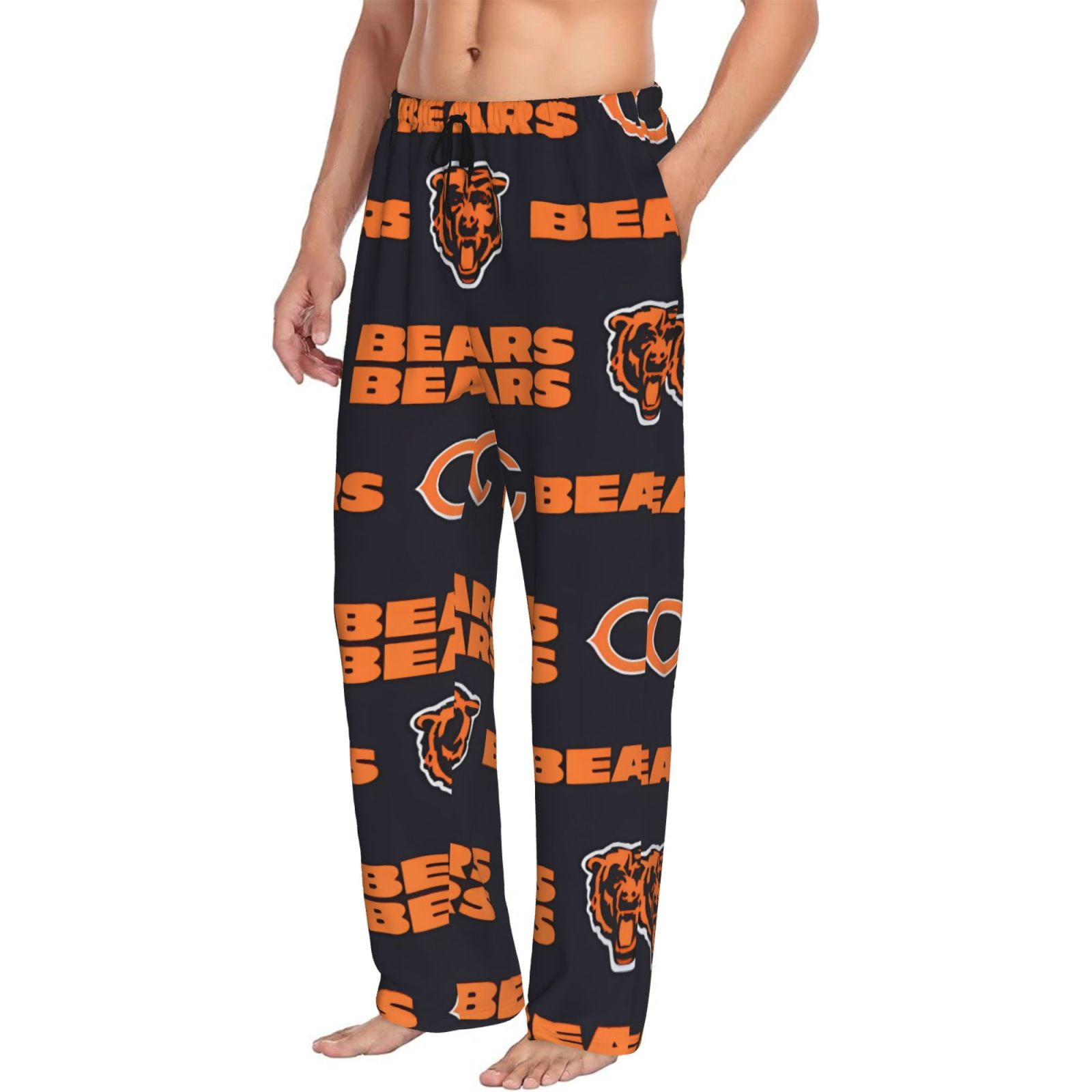 Click here for Chicago New Mens Home Pajama Pants Football Team F... prices