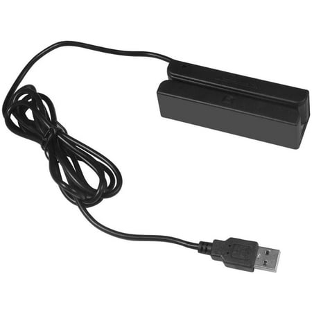 USB Mini Credit Card MSR90 3 Triple Tracks Hi-cMagnetic Stripe Strip ...
