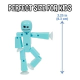 StikBot Single Pack, Ice Blue Collectible Action Figure, Posable for ...