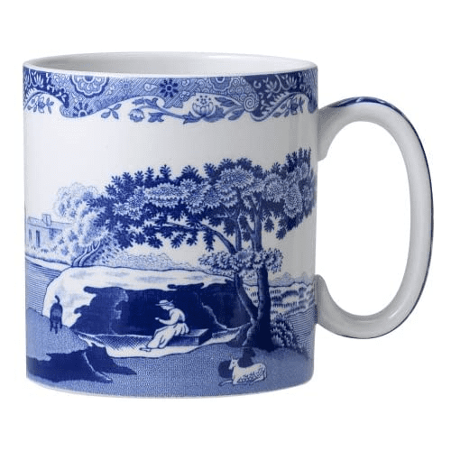 Click here for Spode Blue Italian 9 Oz Coffee Mugs  Set Of 4  Blu... prices