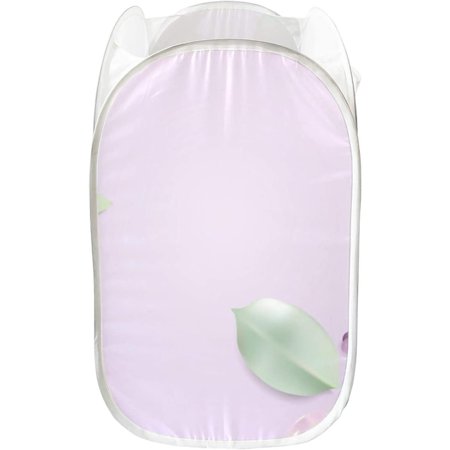 Laundry Hamper Spring Romantic Sweet Flower Lilac Laundry Basket Boys ...