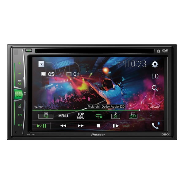 Pioneer 6.2-inch Double-Din in-Dash Multimedia Dvd Receiver - Walmart.com