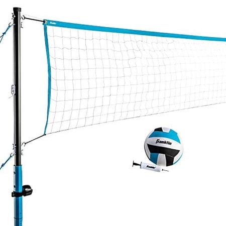 Franklin Sports Beach + Backyard Volleyball Set with Speaker ...