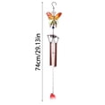 Butterfly Wind Chime Outdoor Garden Decoration, Metal Craft Hanging ...