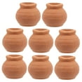 WHAMVOX 8 PCS Flower Pot Mini Pots for Plants Clay Tiny Terracotta ...
