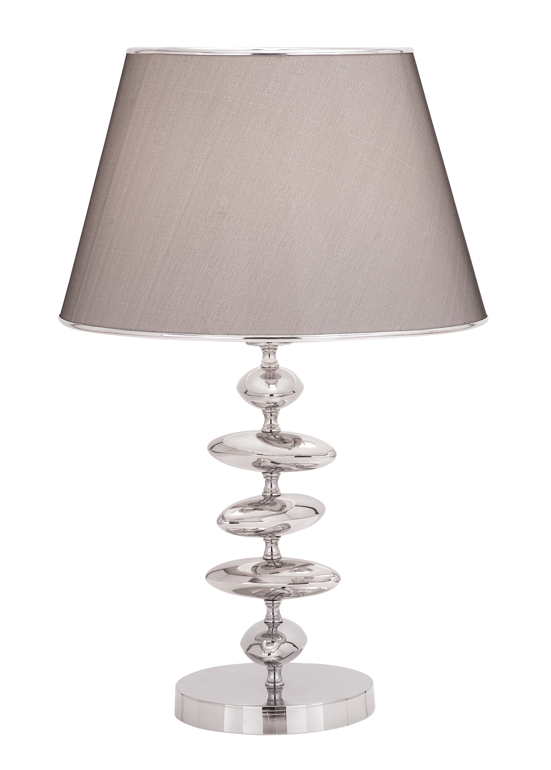 Metal Table Lamp With Sophisticated Gleaming Circular Rings - Walmart.com