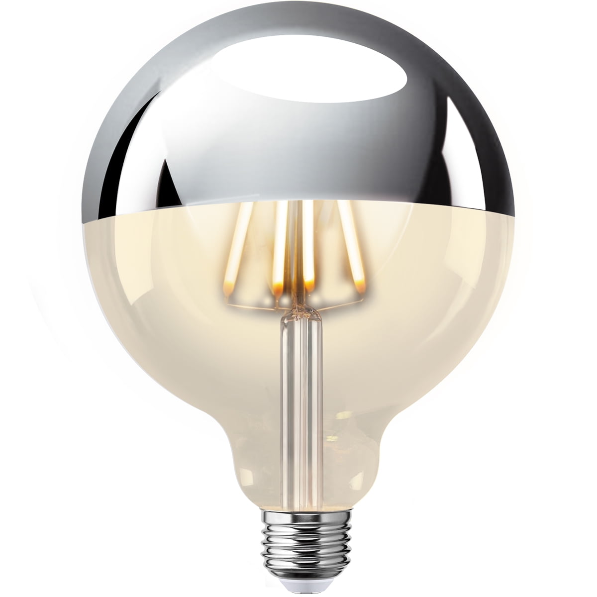 Pack 2 Focos Led Vintage Dimeable Tipo Espejo Aksi 8w Base E27 | Bodega ...