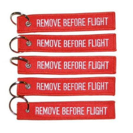 OZ-USA 5x Remove Before Flight Key Chain Aviation Truck Motorcycle ...