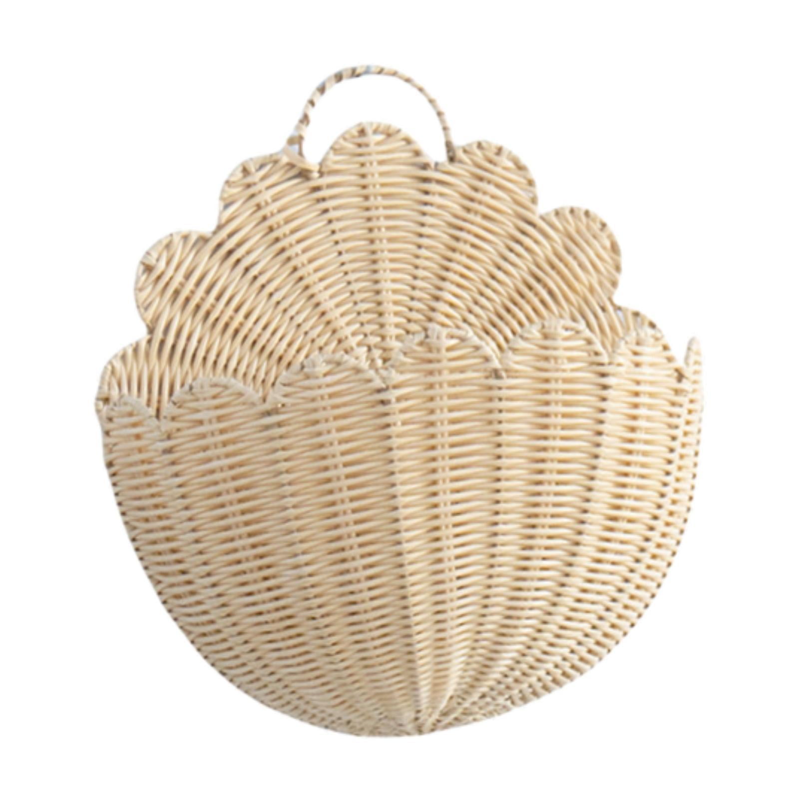 Click here for Elodie Wall Hanging Basket Imitation Rattan Handma... prices