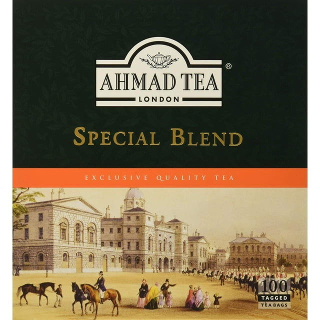 Ahmad Tea Special Blend Teabags with Tags, 100 Count - Walmart.com