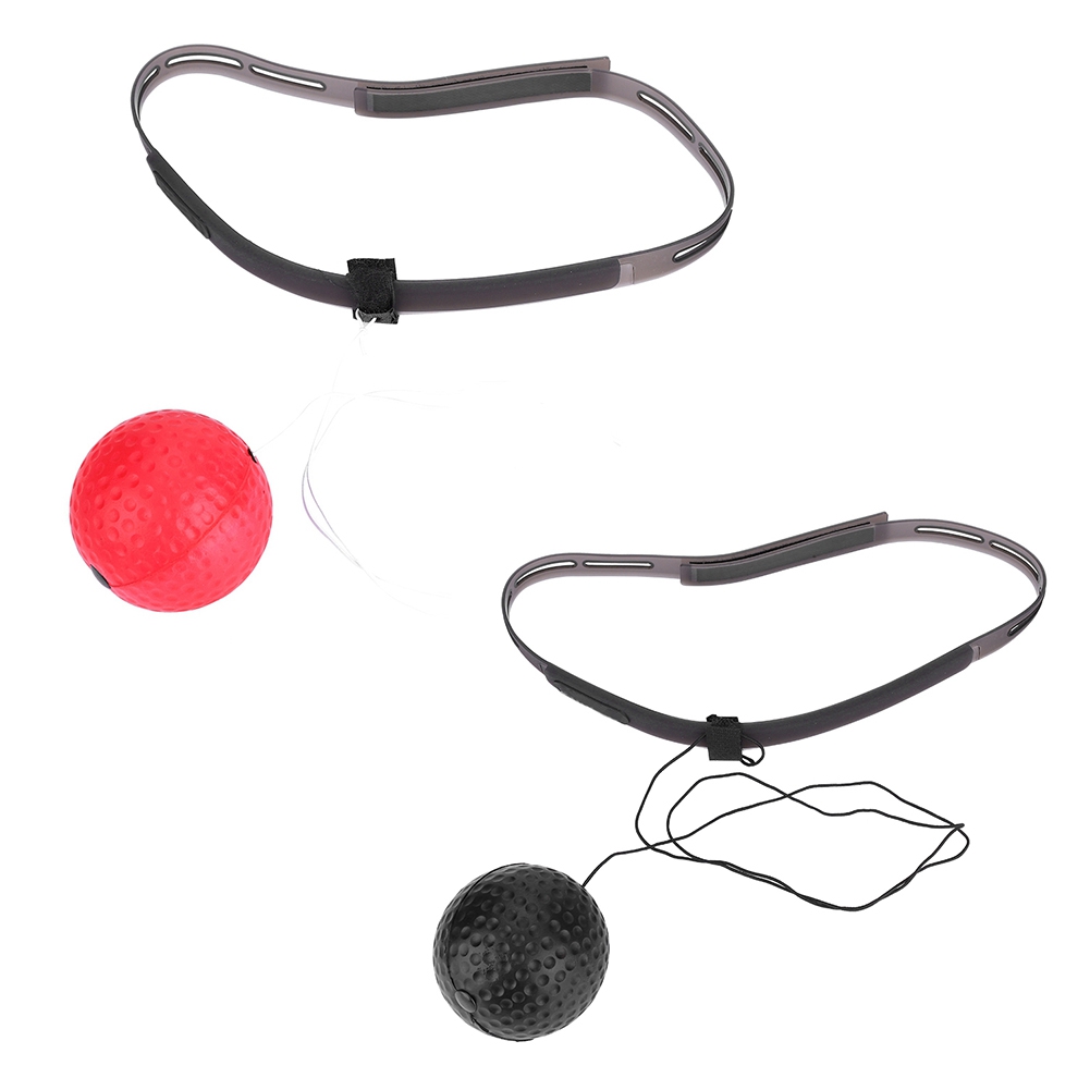 WALFRONT Adult Boxing Punch Exercise Ball with Head Band Equipment for ...