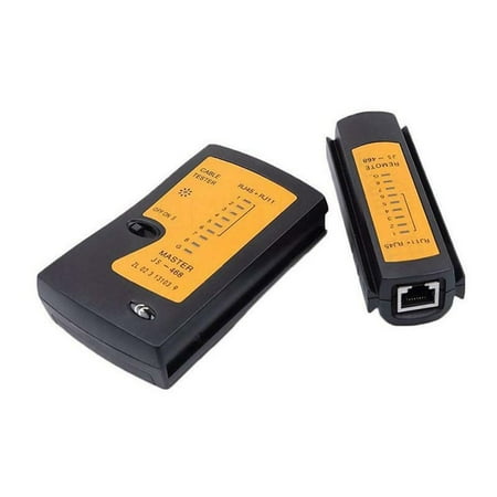 facefd Gadget Network LAN Cable Tester RJ-11/RJ-45 Cables Testing RJ45 ...
