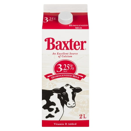 Baxter 3.25% Homogenized Milk | Walmart Canada