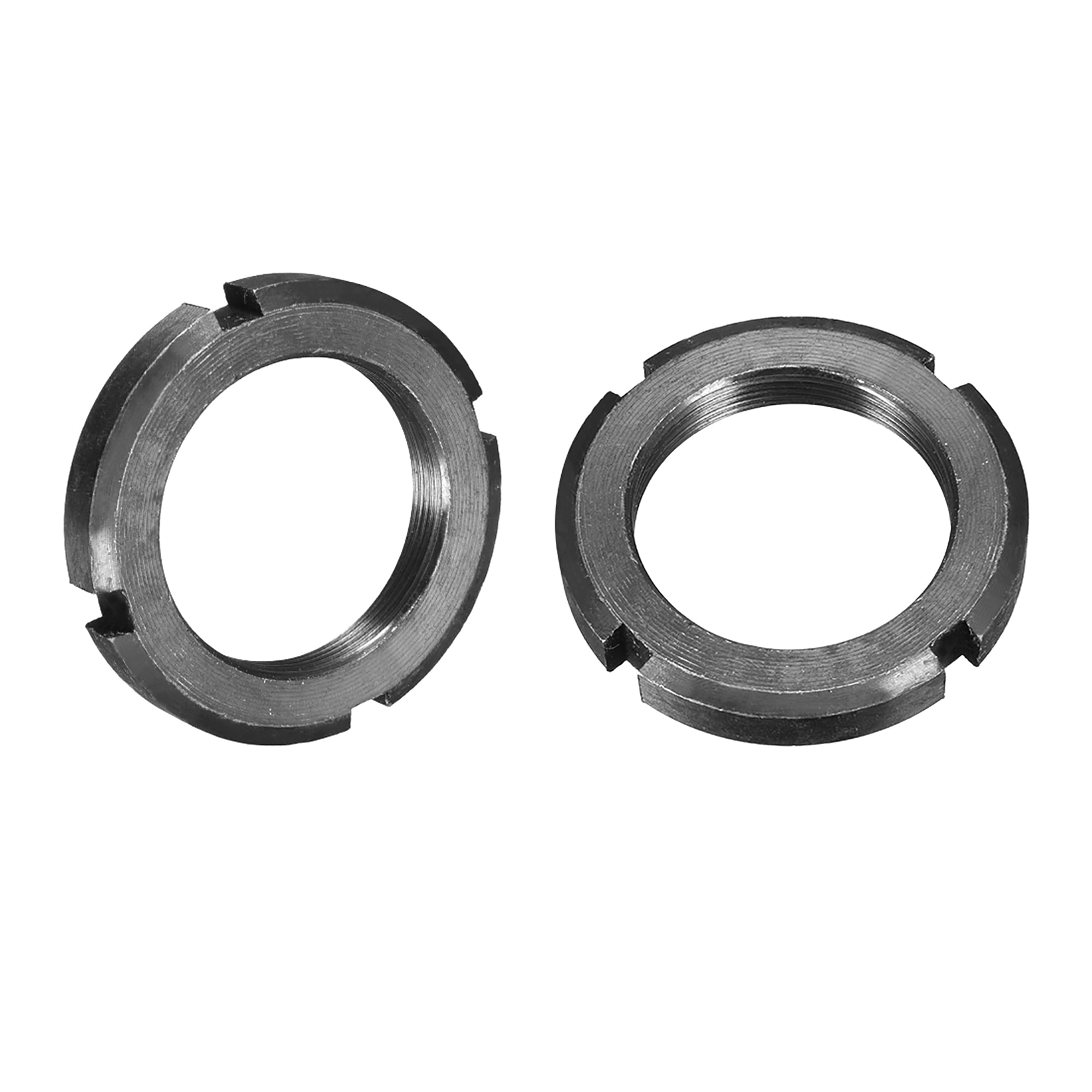 M45x1.5mm Retaining Four-Slot Slotted Round Nuts 2 Pcs - Walmart.com