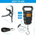 ORIA Portable Fishing Scale, 110lb/50kg Digital Hanging Hook Scale ...