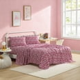 Betsey Johnson Pop Art Cherry Red Hot Twin XL Sheet Set, Soft Easy-Care ...