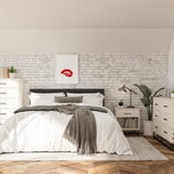 Novogratz Kelly Nightstand, Ivory Oak - Walmart.com