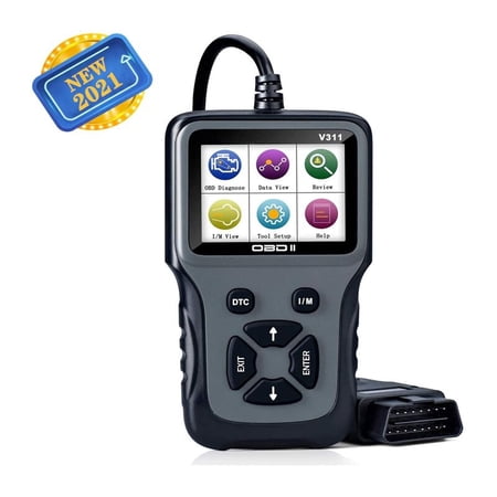 Universal Car Diagnostic Tool French Support OBDII Car Engine Error ...