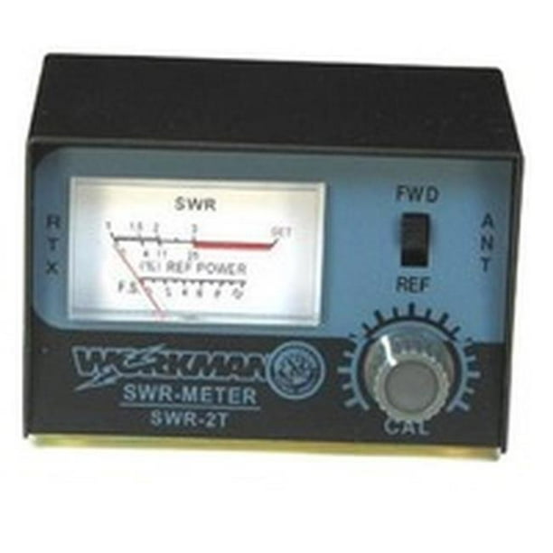 Workman SWR2T In Line Meter for Power-SWR 10 & 100 Way Power Scales ...