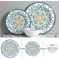 12 Piece Melamine Dinnerware Sets - Plates And Bowls Sets Floral ...