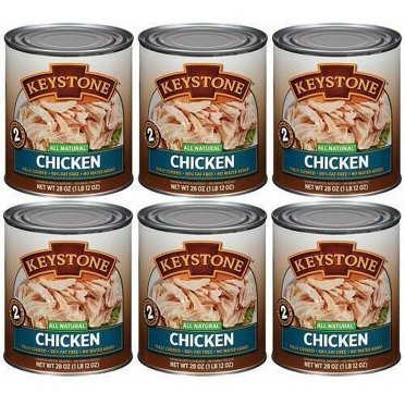 Keystone All Natural Turkey 28 oz Can - 6 Pack, Ready to Eat Survival ...