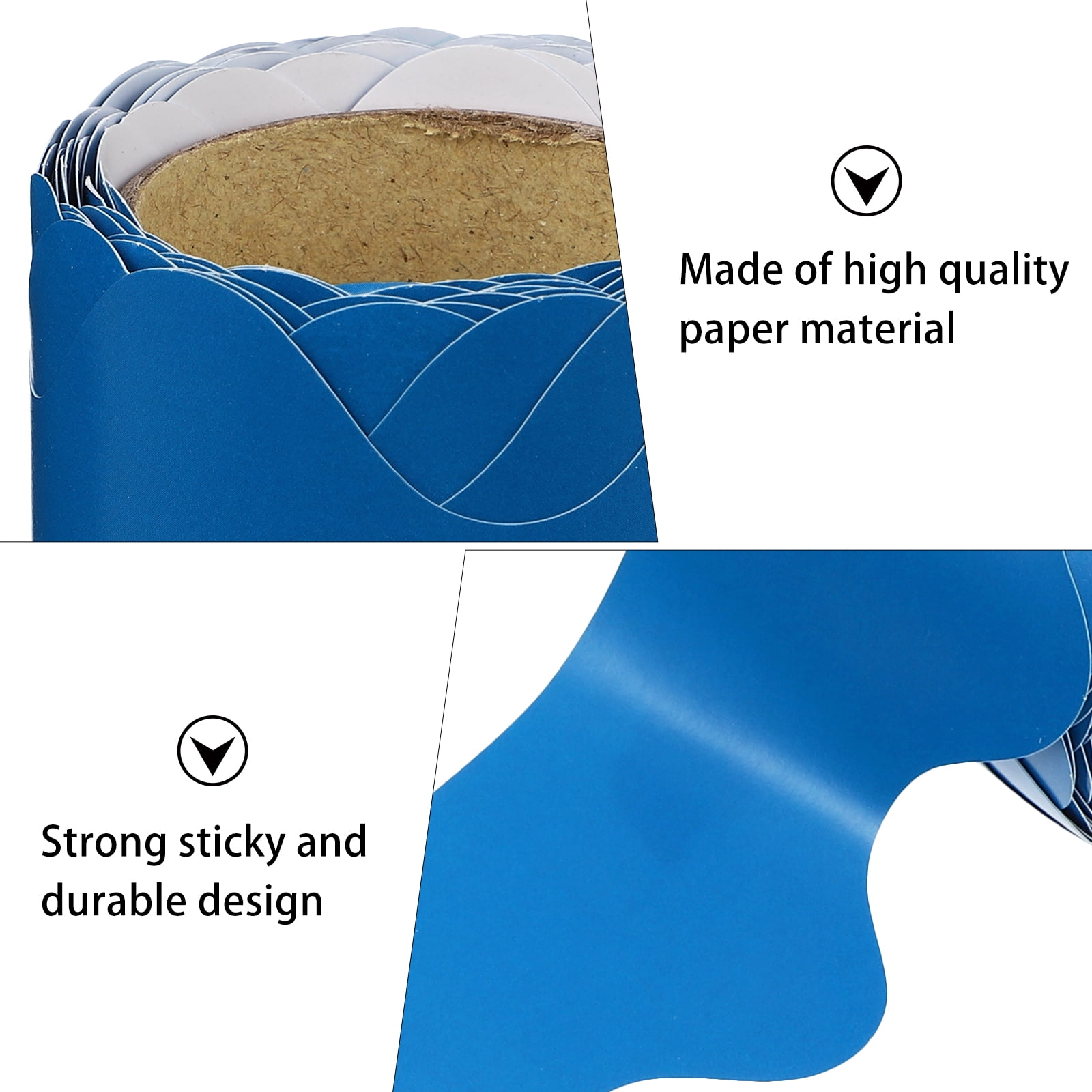 5M Bulletin Border Trim Chalkboard Border Paper Roll School Classroom ...