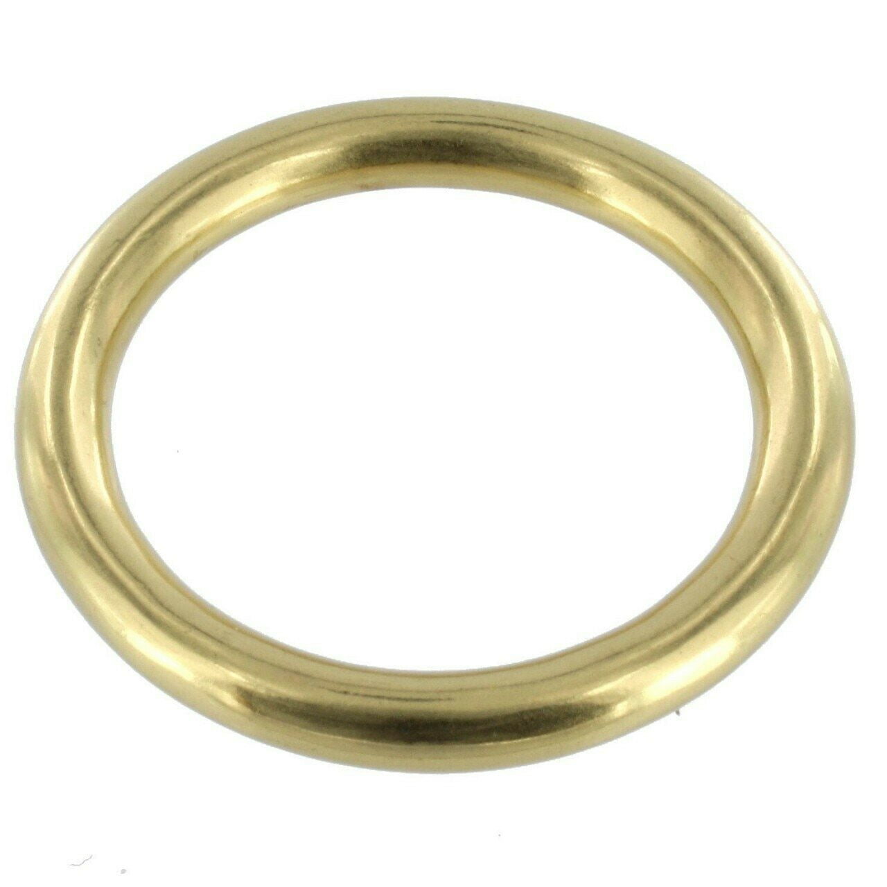 OR0 Natural Brass, Thick O-Ring, Solid Brass-LL, Multiple Sizes ...