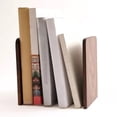 CEORPER Bookends for Displaying, Notebooks Books Stand, Elegant Books ...
