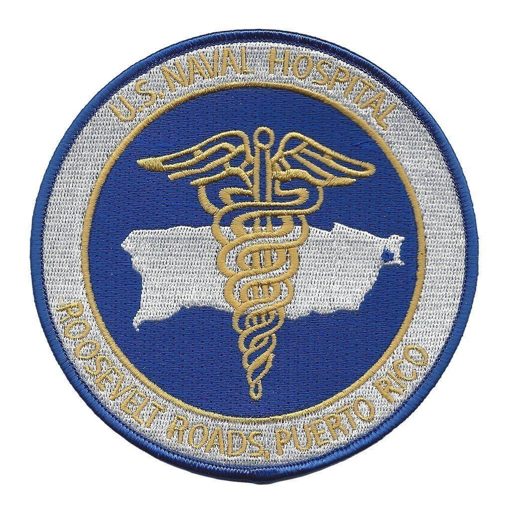 US NAVAL HOSPITAL ROOSEVELT ROADS PUERTO RICO PR PATCH USN NAVY DOC ...