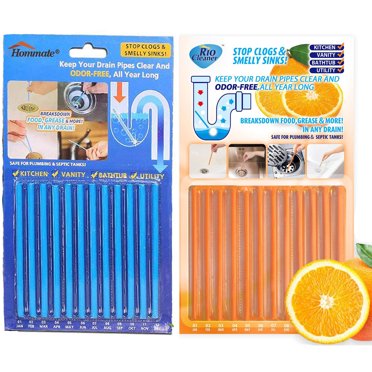 Drain Sticks for Sinks, Disposals, Bath Tubs, and Toilets - Walmart.com
