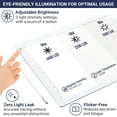 LED Tracing Light Box, 19" Ultra-Thin Light Pad with Adjustable ...