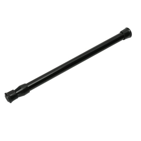 Curtain Rail, Curtain Pole, Black Adjustable Telescopic High-Carbon ...