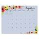 July 2019 - June 2020 Academic Classic Floral Large Desk Pad Monthly ...