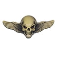 3D Skeleton Skull Emblems Car Badge Sticker Car Side Rear Front Hood ...