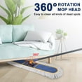 36" Commercial Dust Mops for Floor Cleaning,Industrial Dry Wet Mop with ...