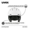 Uvex Stance - Adjustable All-Mountain Ski & Snowboard Helmet - Closable ...