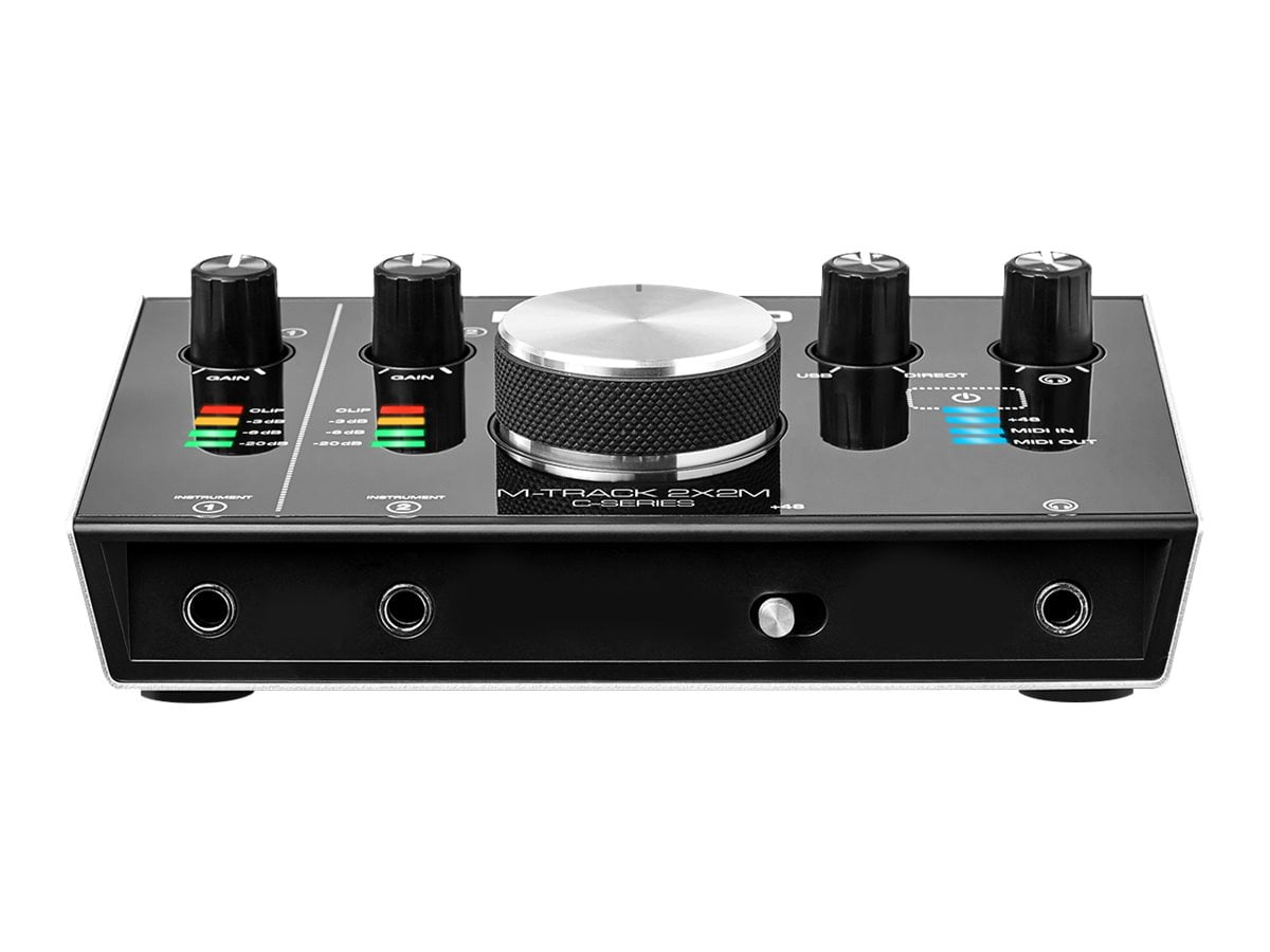 M-Audio M-Track 2X2M - Audio interface - 24-bit - 192 kHz - USB ...
