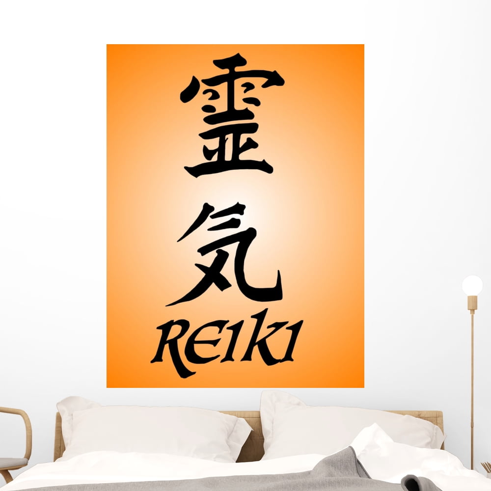 Reiki Characters Wall Mural by Wallmonkeys Peel and Stick Graphic (48 ...
