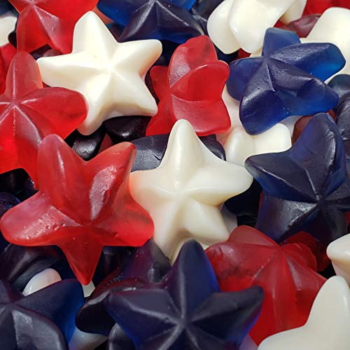 Candy Retailer Patriotic Gummi Star Mix 1 Lb - Walmart.com
