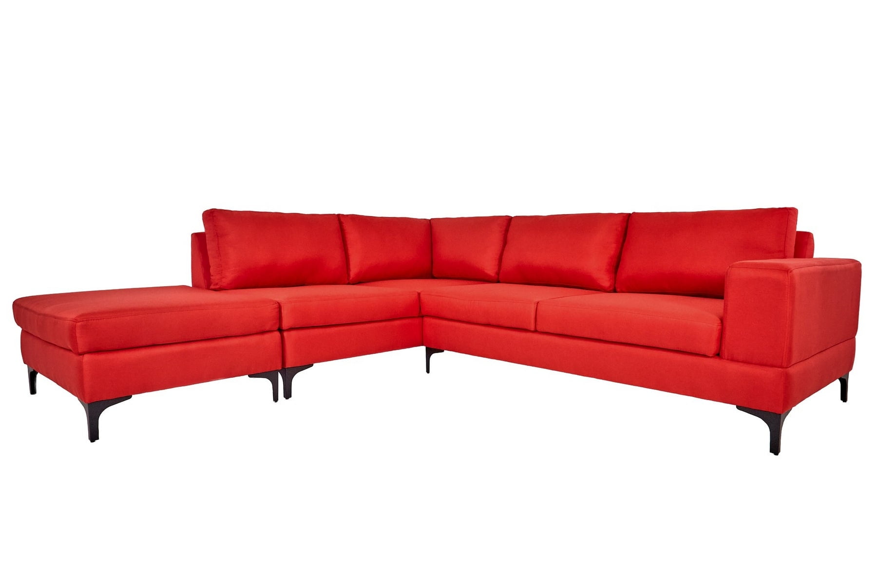 Sala Modular Kama 2 Rojo - Kessa Muebles | Walmart en línea